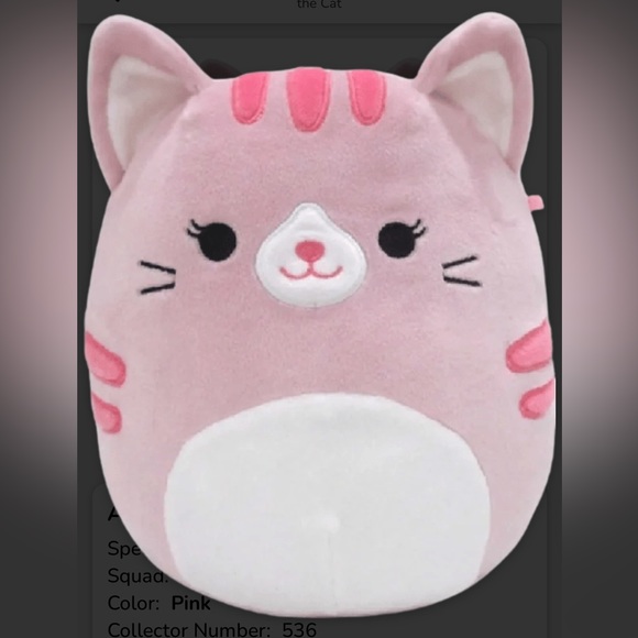 Squishmallows | Toys | Squishmallows Laura The Cat Bnwt | Poshmark